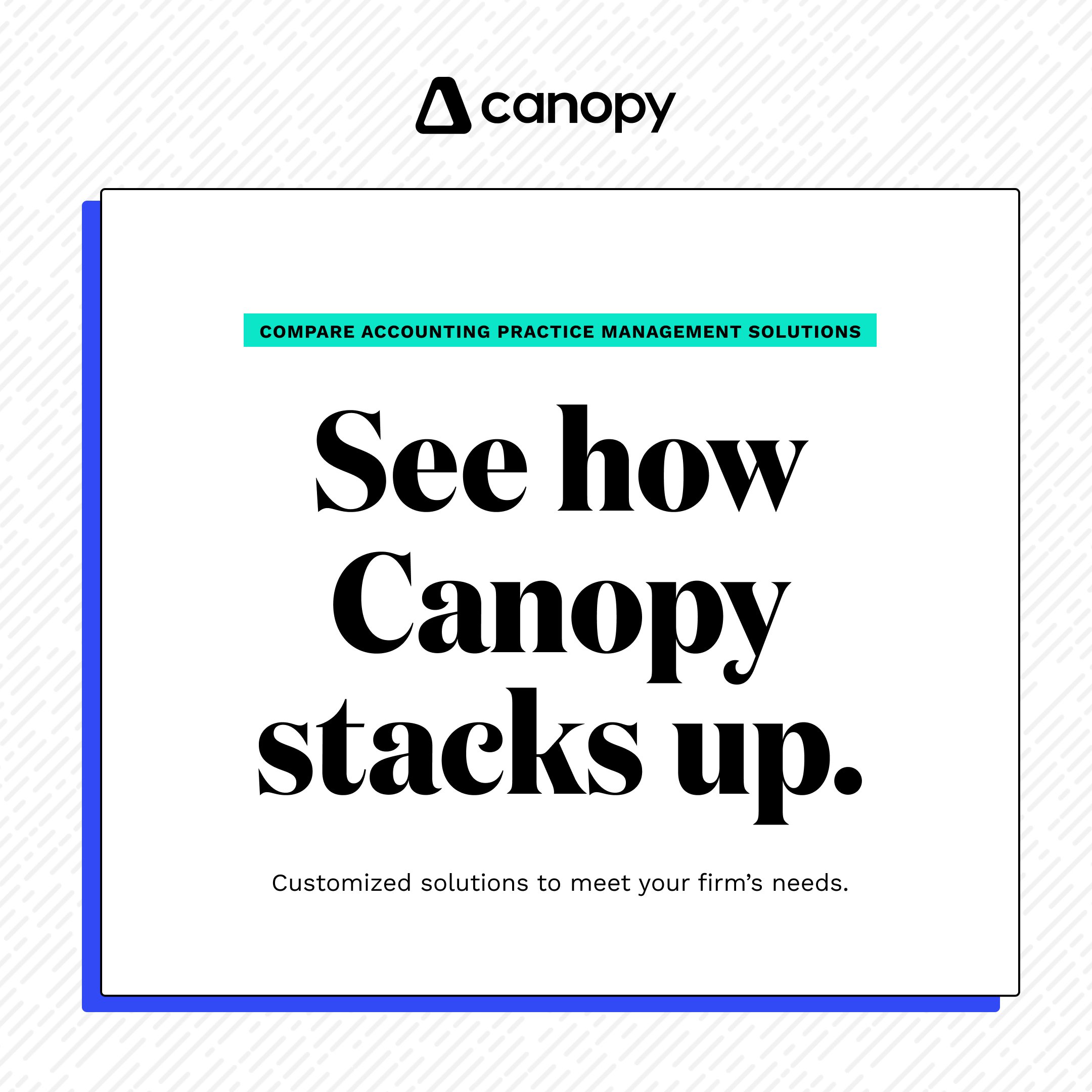 Compare Canopy | The #1 Accounting Practice Management Software