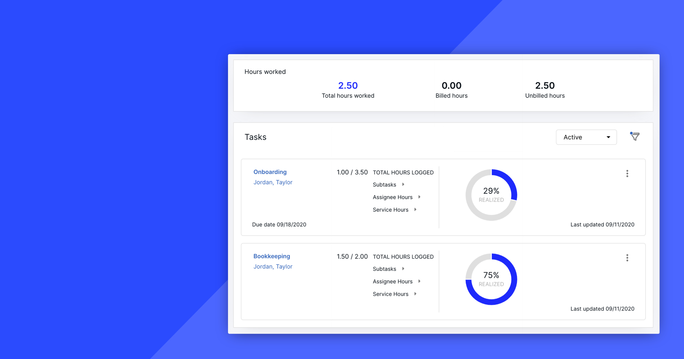 New Feature: Client Organizer (Clone)